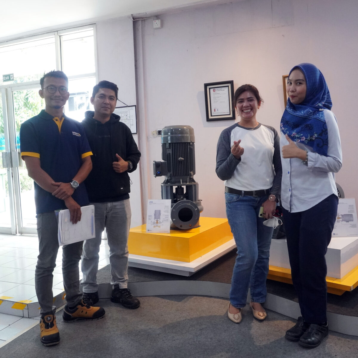 Witness Test in December 2022 - Ebara Indonesia